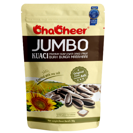 ChaCheer Jumbo Sunflower Seed (98g x 22 Packs) | Shopee Malaysia