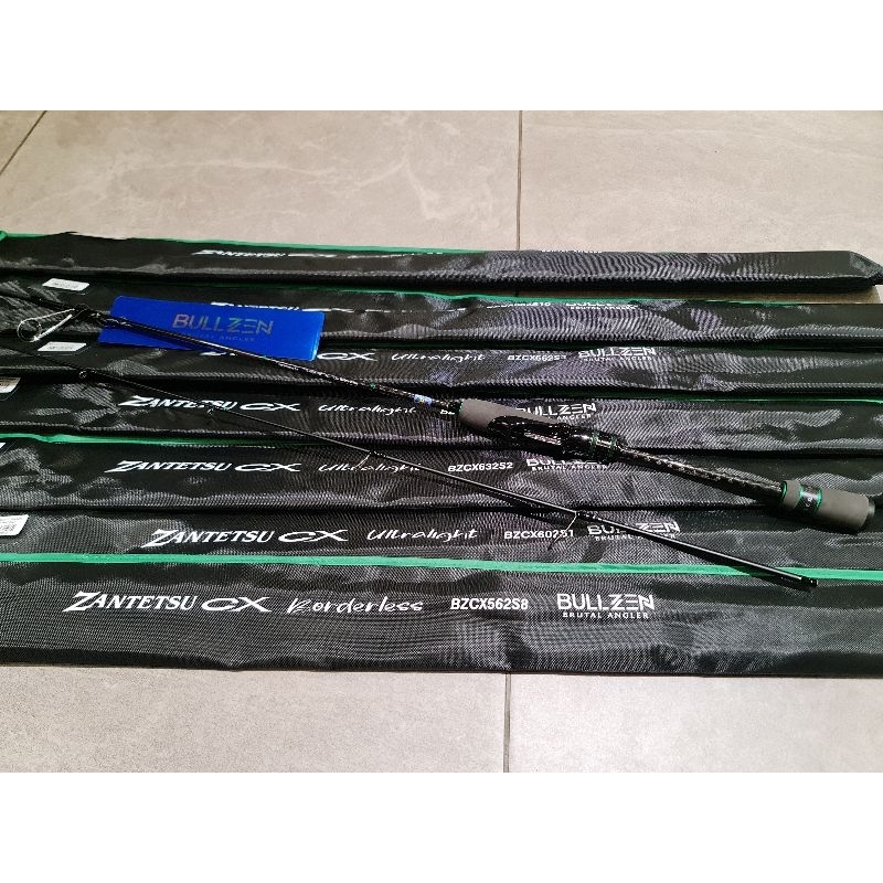 BULLZEN ZANTETSU CX BORDERLESS & ULTRALIGHT SPINNING&BAITCASTING ...