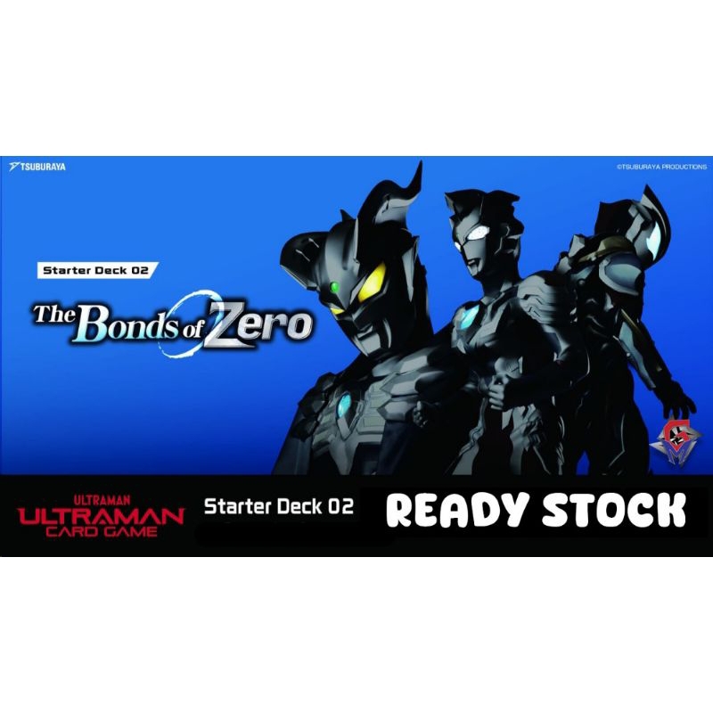 ULTRAMAN CARD GAME : SD02 : THE BONDS OF ZERO (NEW) | Shopee Malaysia