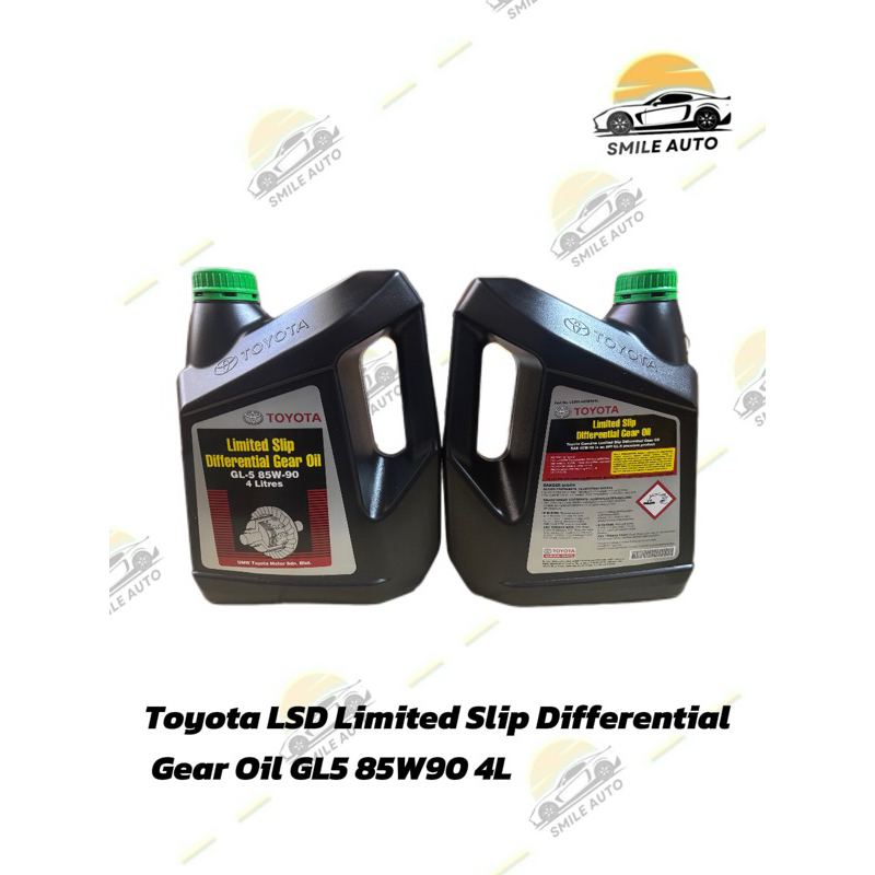 Toyota LSD Limited Slip Differential Gear Oil GL5 85W90 4L ORIGINAL | Shopee Malaysia
