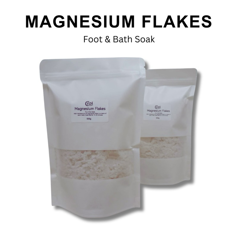 Magnesium Flakes | Magnesium Chloride | For Bath & Foot Soak | Shopee ...