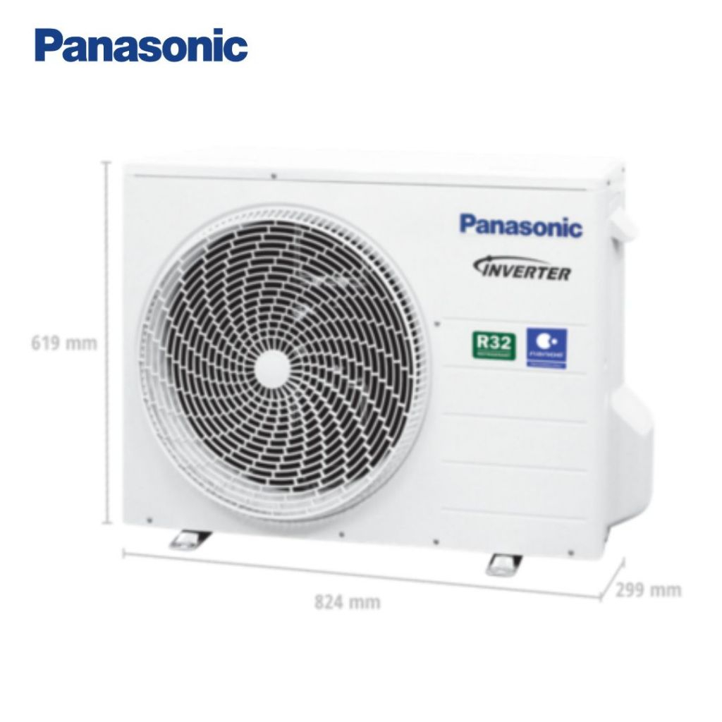 PANASONIC R32 AIR CONDITIONER INVERTER 1.5HP (XPU12XKH) 1 SET (INDOOR ...