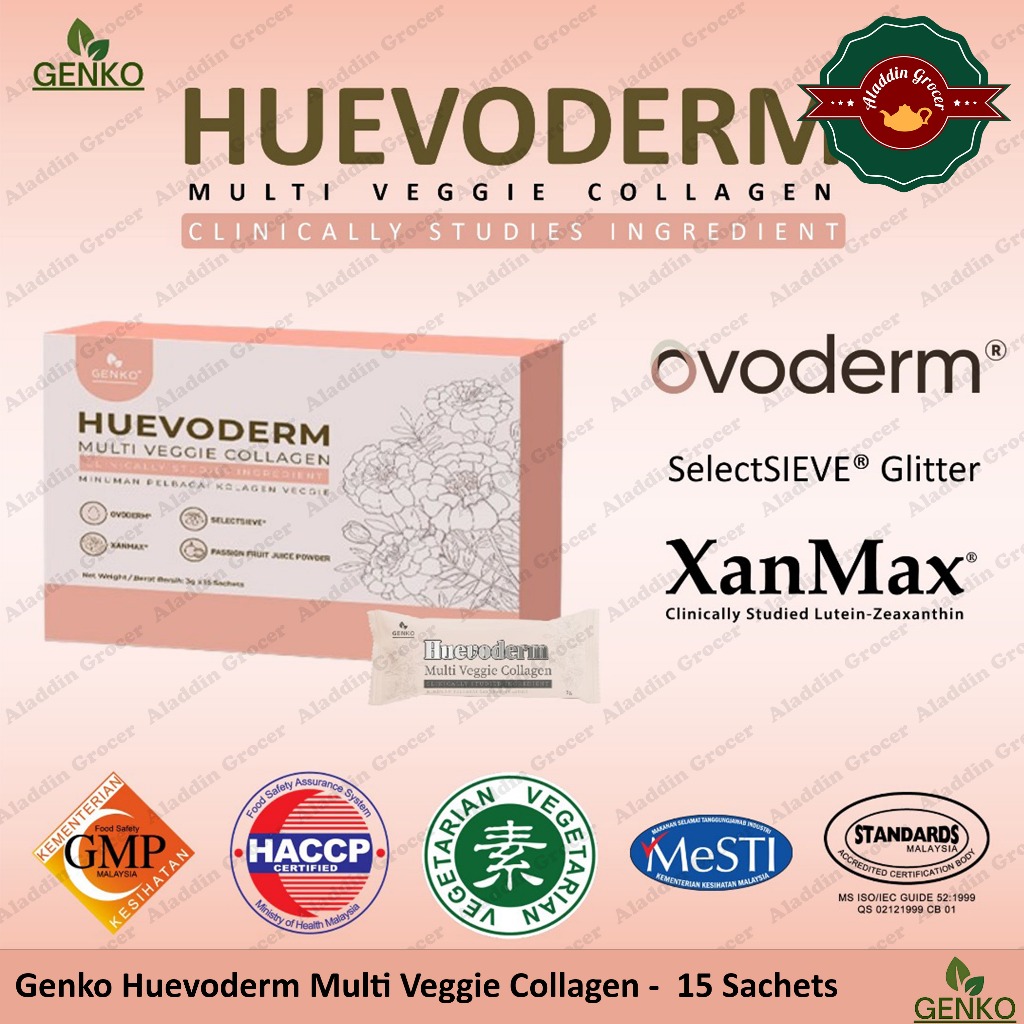 GENKO Huevoderm 15'sx3gm Veggie Collagen Ovoderm for healthy Skin ...