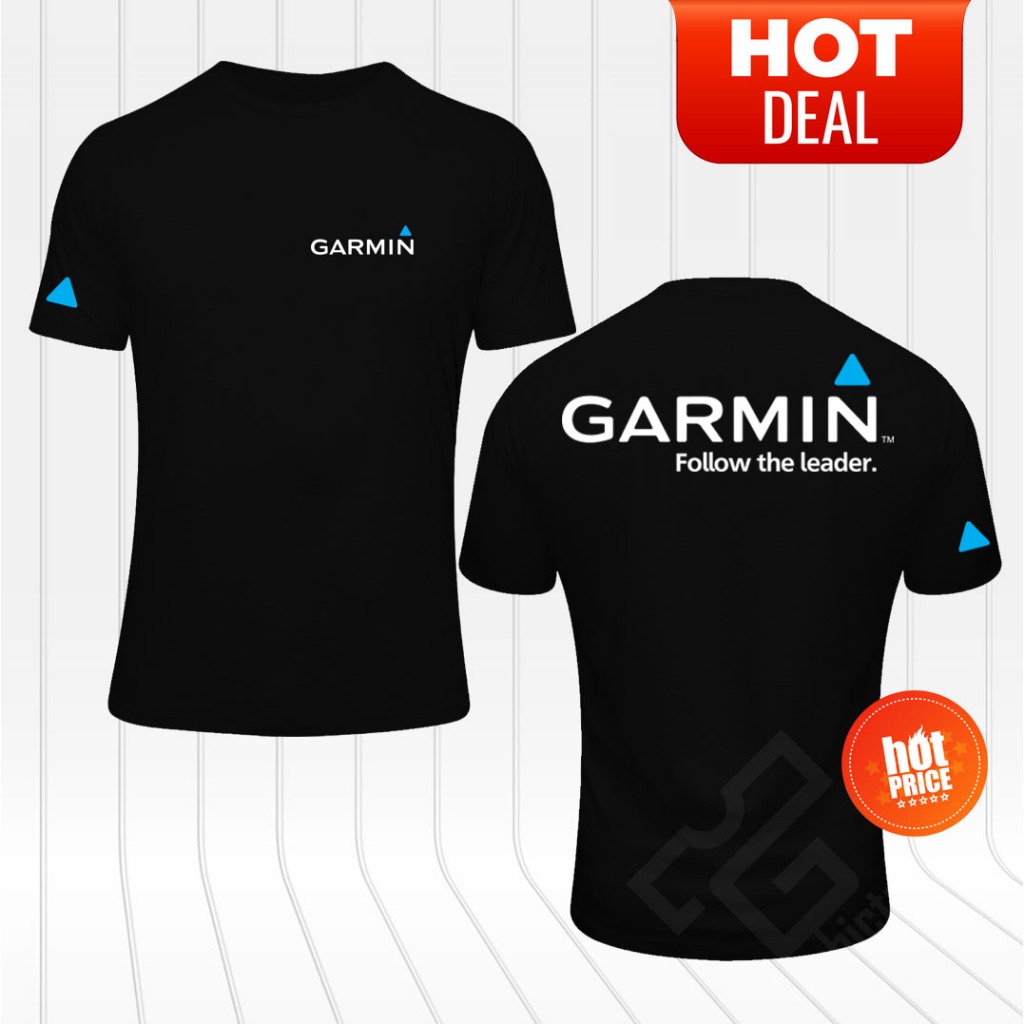 NEW Garmin Follow the Leader T Shirt 100% Cotton 160GSM Short Sleeve SS ...