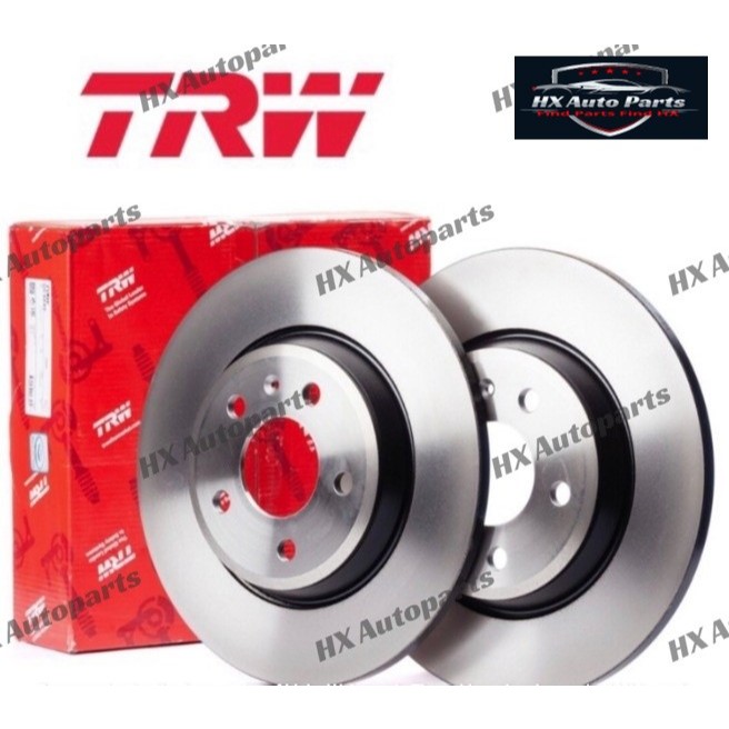 GENUINE TRW BRAKE DISC ROTOR FOR FRONT ~ PERODUA MYVI LAGI BEST ICON ...