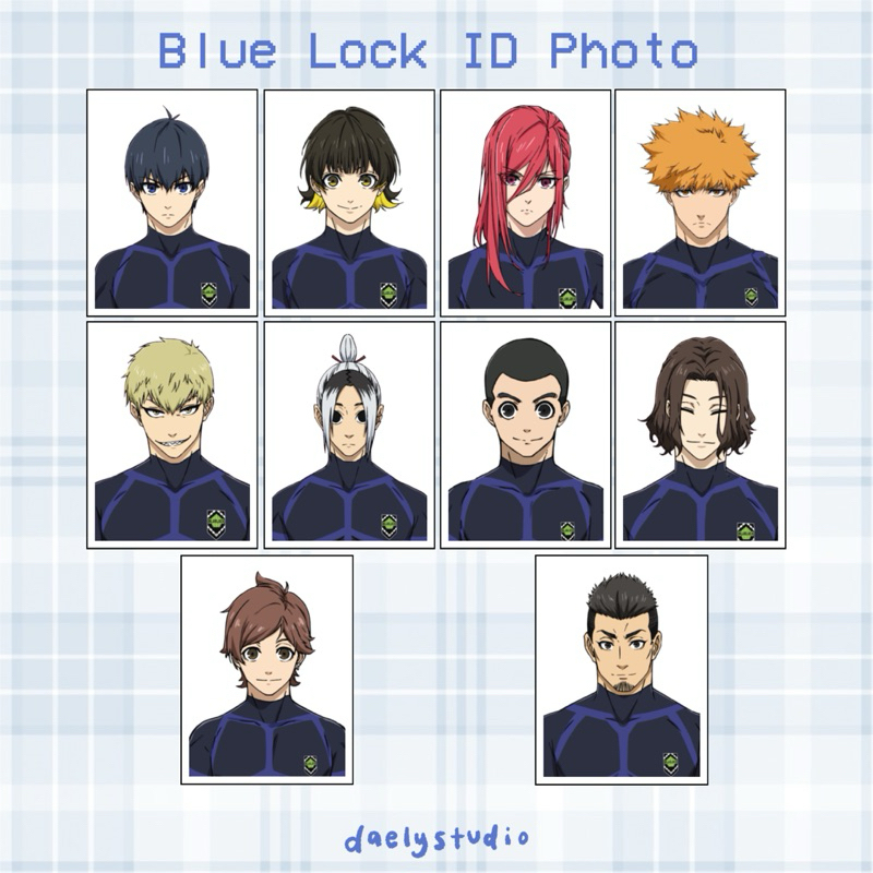 Blue Lock ID Photo (Fanmade) | Shopee Malaysia