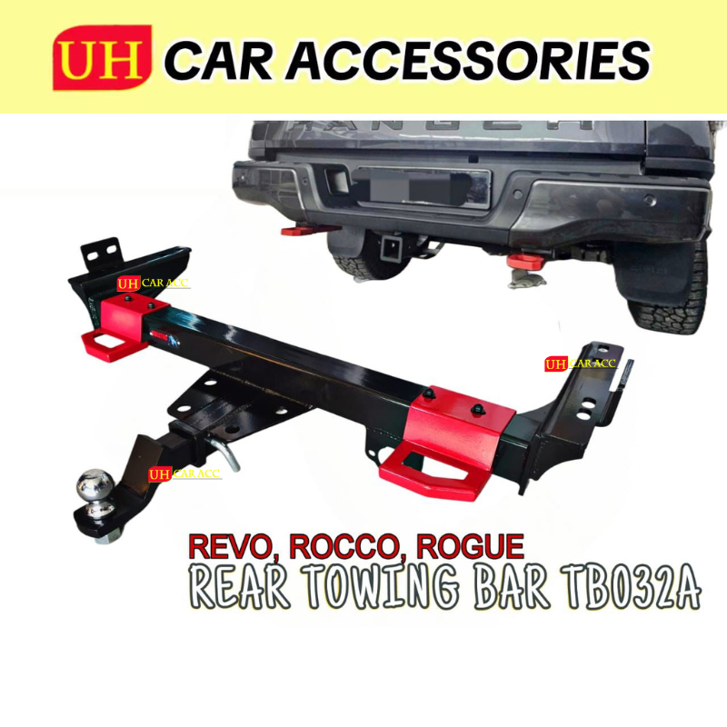TOYOTA HILUX REVO ROCCO ROGUE BULLTEC TB032A REAR TOWING BAR | Shopee ...