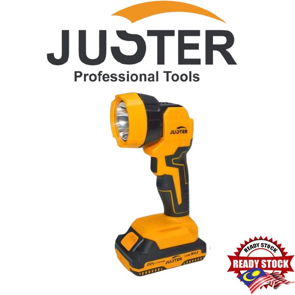 JUSTER ( FLASHLIGHT WITHOUT BATTERY AND CHARGER ) | Shopee Malaysia