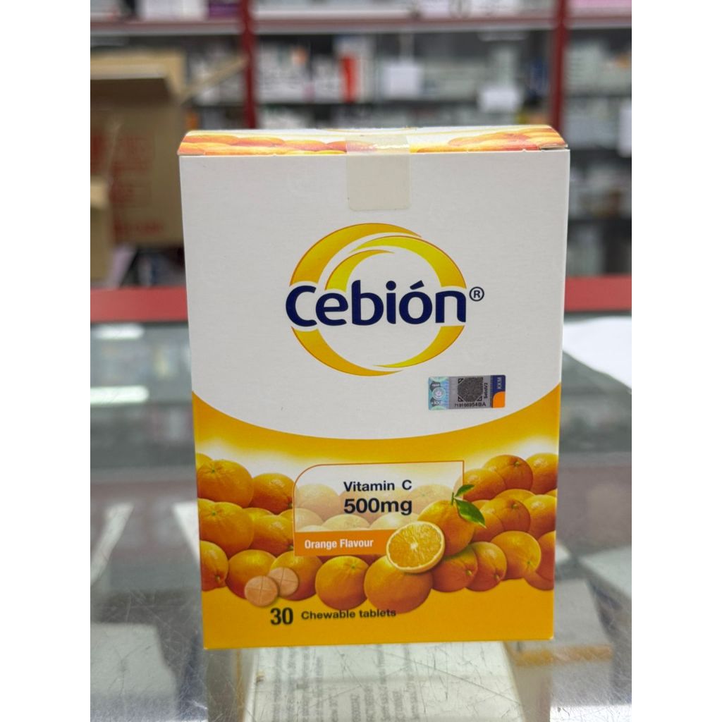 GOODLIFE CEBION ORANGE VITAMIN C CHEWABLE 500MG 30'S | Shopee Malaysia
