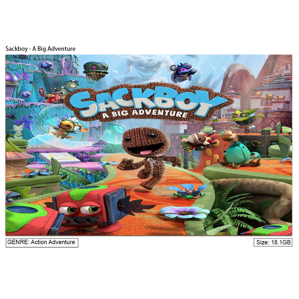 Sackboy - A Big Adventure PC Game Windows | Shopee Malaysia