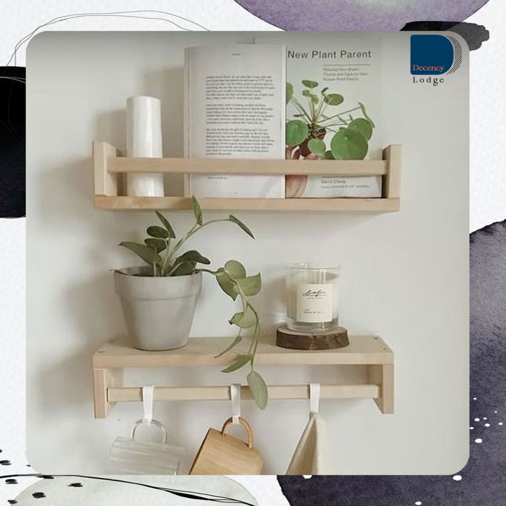 SPICE RACK ASPEN WALL ORGANIZER SOLID ASPEN RAK REMPAH STORAGE ...