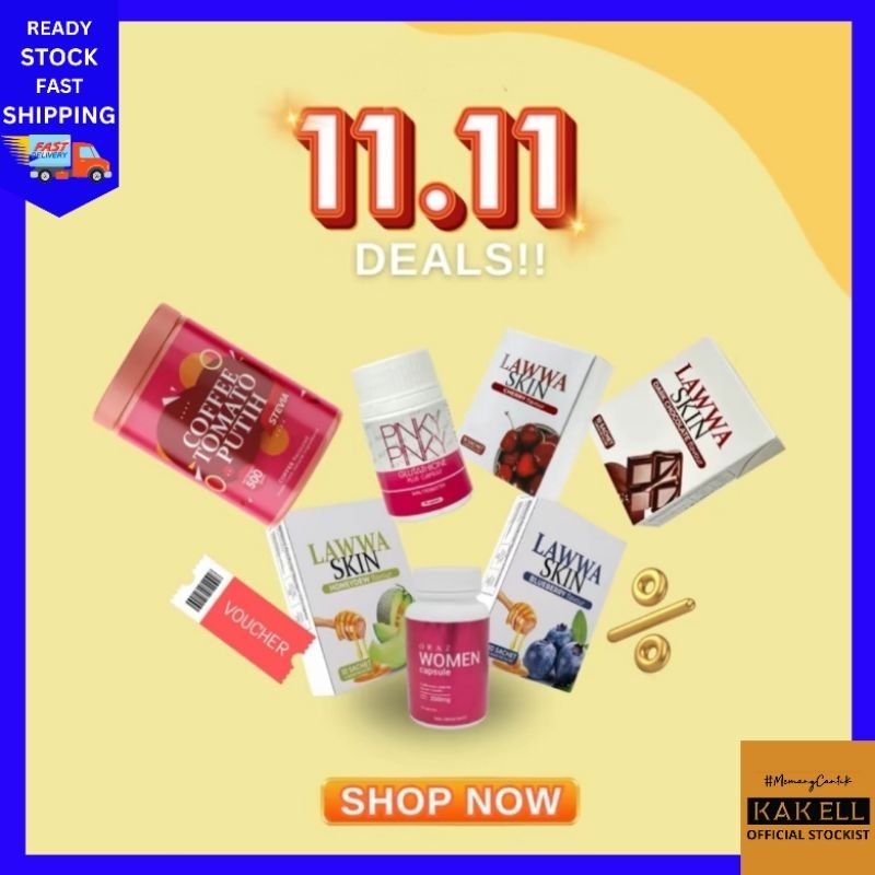 KAK ELL Lawwa Skin Brightening Booster Supplement for glowing skin ...