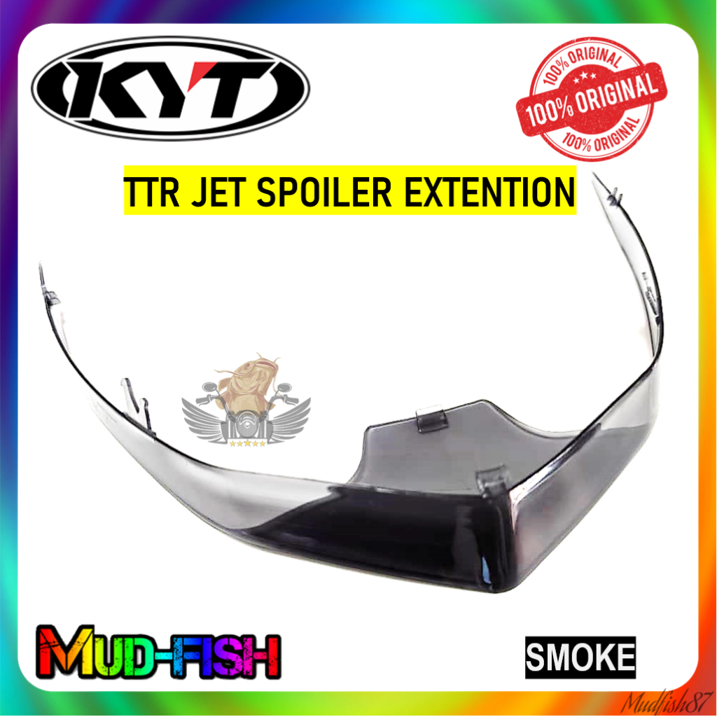 ORIGINAL TTR JET SPOILER EXTENSION (SMOKE) | Shopee Malaysia