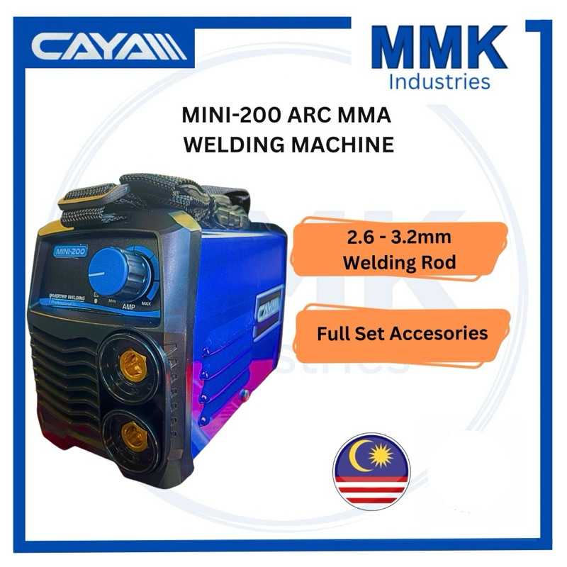 CAYA mini-200 ARC MMA PORTABLE WELDING MACHINE | Mini-200 ARC MMA Mesin ...