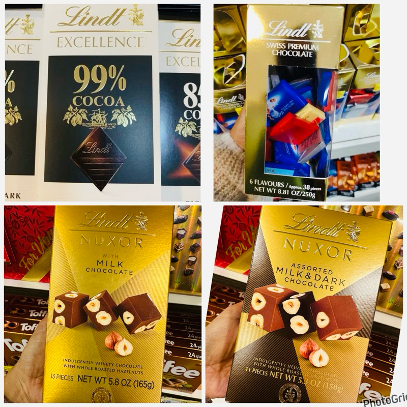 Lindt Lindor Swiss Premium Chocolate/Lindor/Hello/Dark/Milk Chocolate ...
