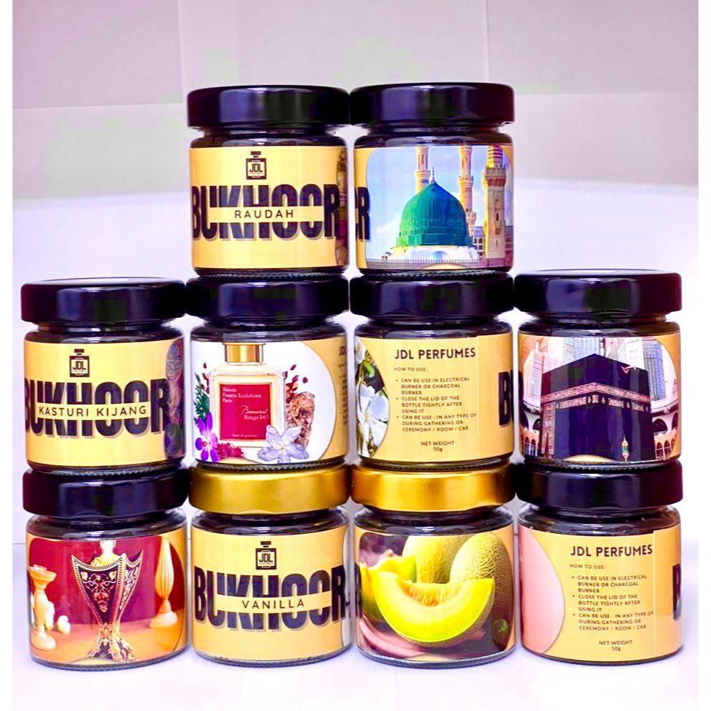 BAKHOOR 50g INCENSE BAKHOOR BURNER / BUKHOOR MADINAH / WANGIAN SUNNAH ...