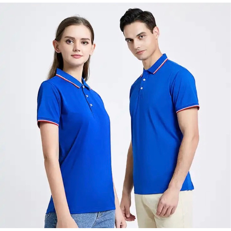 TS20 Logo PandaShop Men's Fashion Polo T-shirt Short Sleeve collar baju ...