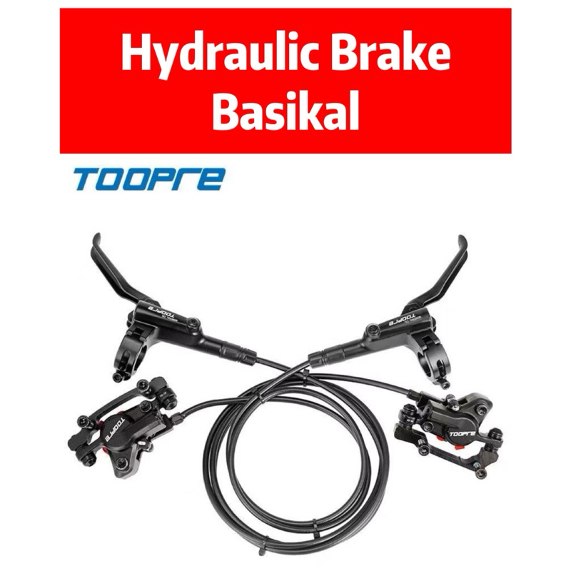 🔥🇲🇾Ready Stock🔥TOOPRE Hydraulic Brake MTB Brake Minyak Folding Bike ...