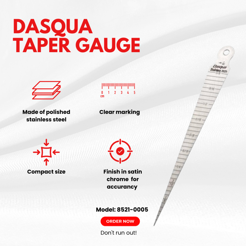 DASQUA Taper Gauge ( 8521-0005 ) | Shopee Malaysia