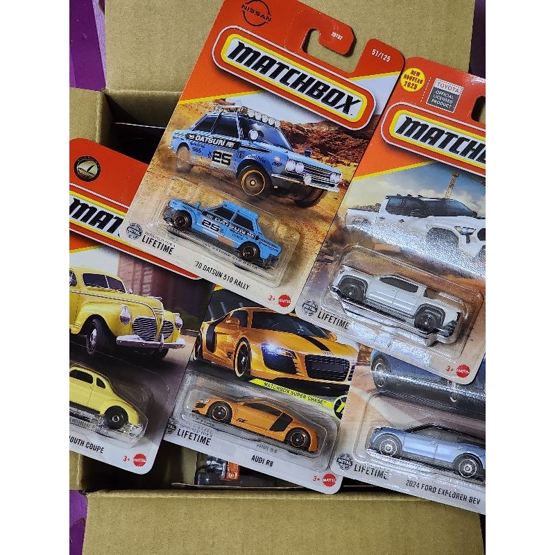 Matchbox Case A 2025 Basic Mainline Card #Audi#Toyota#Mercedes#Ford#Datsun | Shopee Malaysia