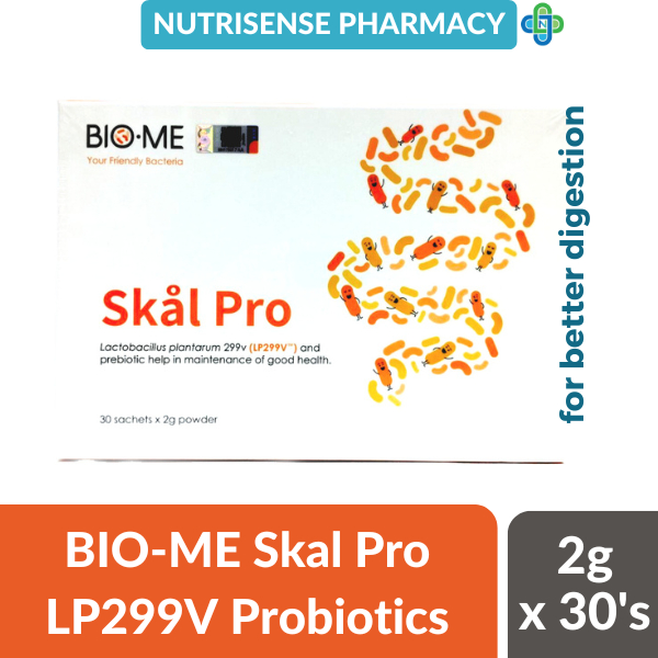 BIO-ME Skal Pro Probiotics Sachet 2g x 30 sachets (Probiotic for IBS ...