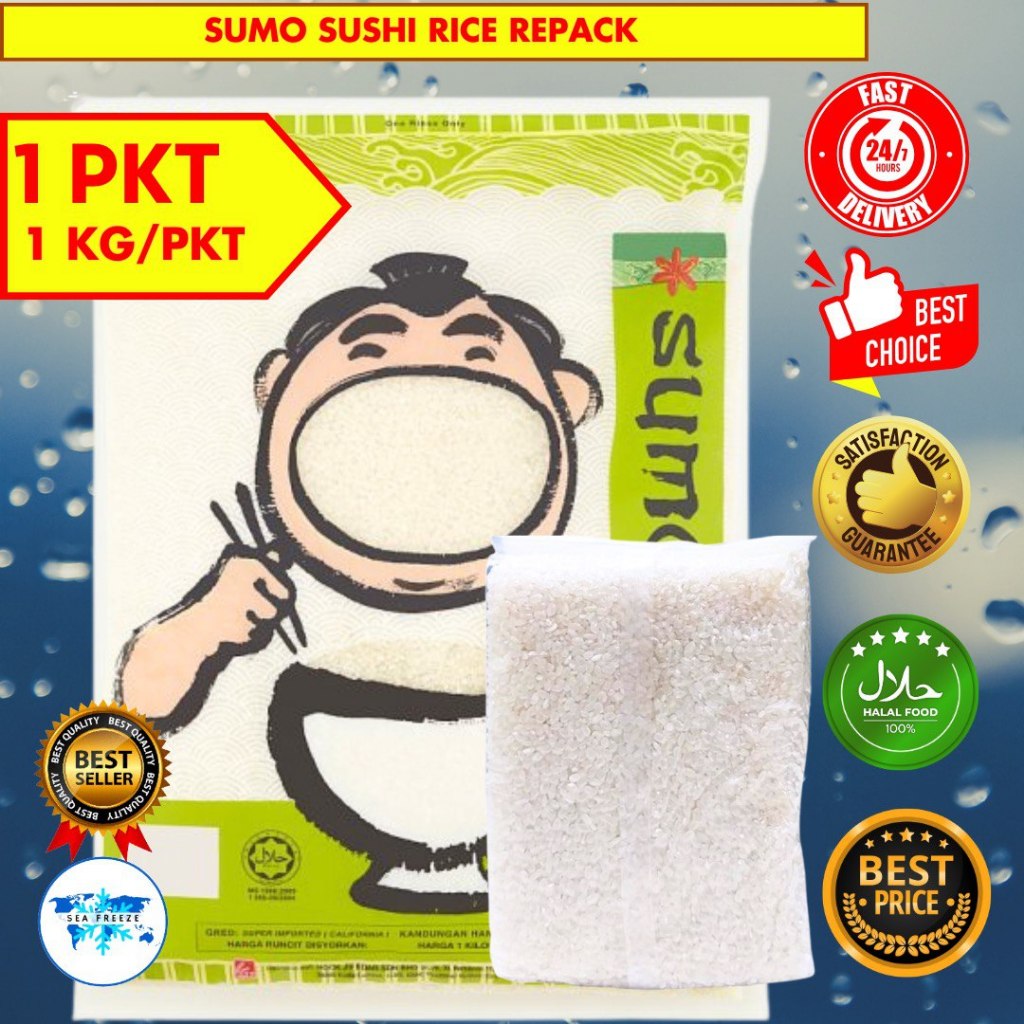 Sumo Rice Rice Repack 1kg/PKT | Shopee Malaysia