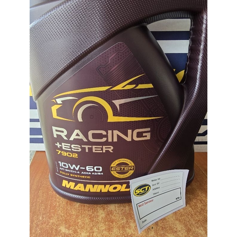 Mannol Racing+Ester 10w-60*100%Original last Offer* (1L&4Liter)*New ...