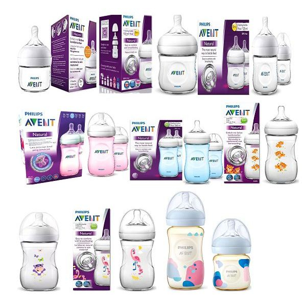 Philips AVENT Natural 60ml/125ml/260ml/330ml single/twin/Philips AVENT ...