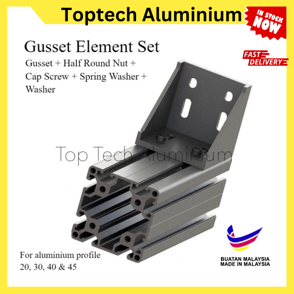 [Ready Stock/Accessories set] Gusset Element Set including gusset, half ...