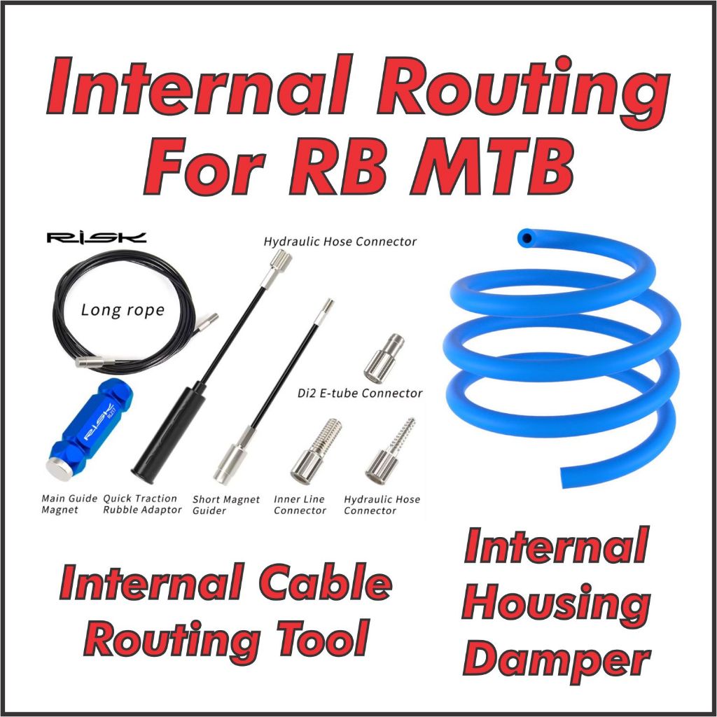 Bicycle Housing Cable Tools RISK Internal Cable Routing Tool & Damper ...