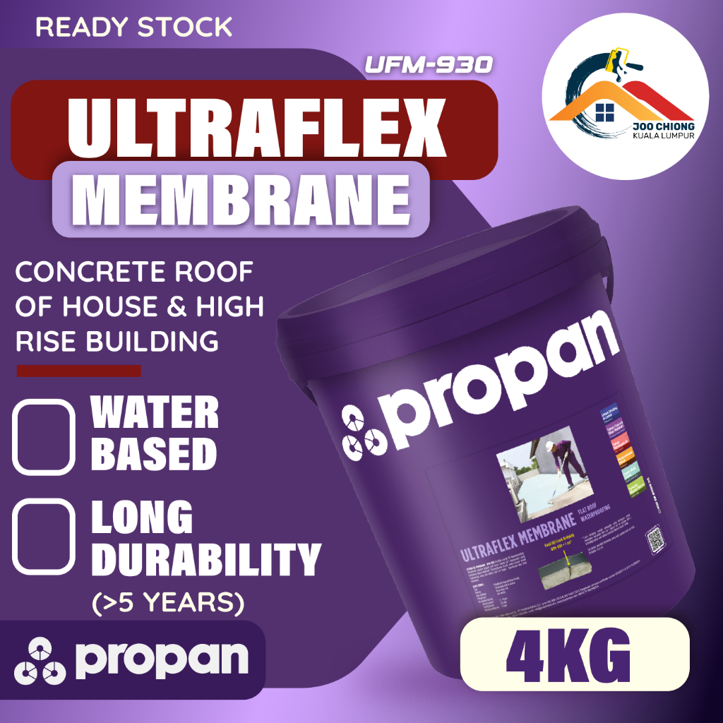 PROPAN - ULTRAFLEX MEMBRANE UFM-930 4KG & 20KG (LIGHT GREY) | Shopee ...