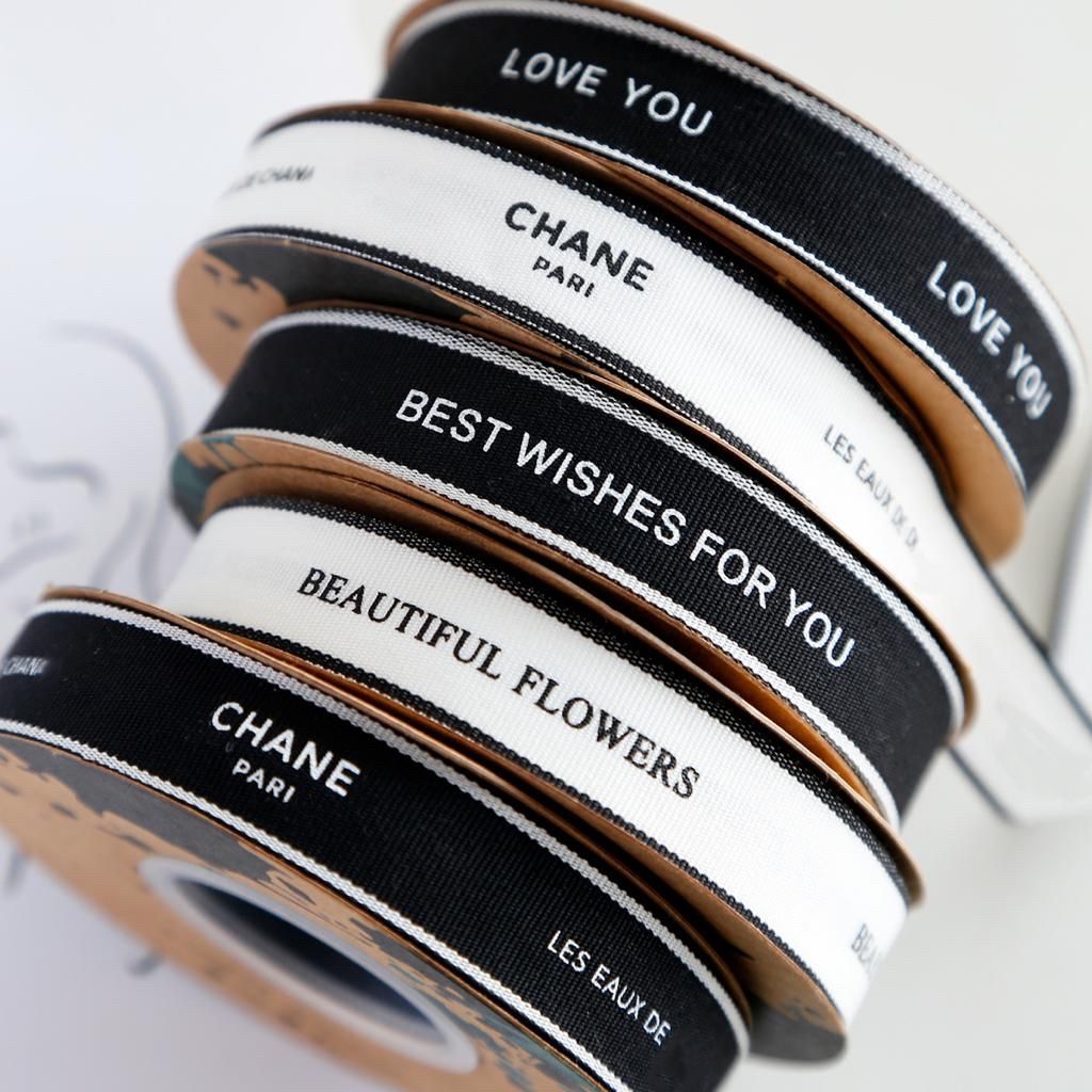 READY STOCK EzWrap.my 1.5CM x 15M Premier Wording Luo Wen Black & White ...