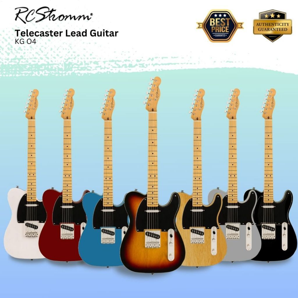 RCSTROMM TELECASTER ELECTRIC GUITAR | Shopee Malaysia