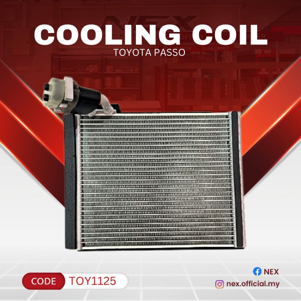 COOLING COIL TOYOTA PASSO | Shopee Malaysia