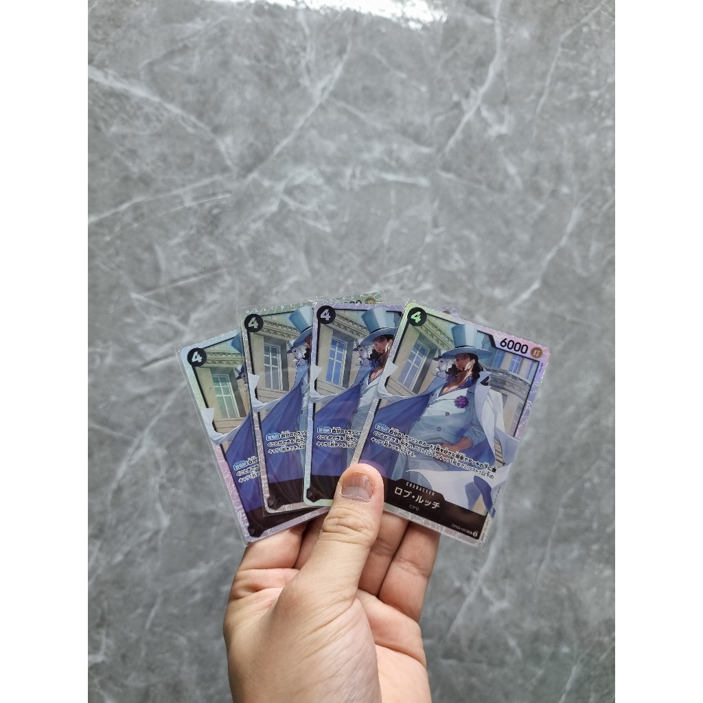 ONE PIECE TRADING CARD GAME - ROB LUCCI (SR)(OP05-093)(Protagonist of the New Era)(BLACK ...