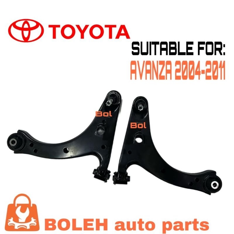 TOYOTA AVANZA F601 F602 FRONT LOWER ARM ASSY | Shopee Malaysia