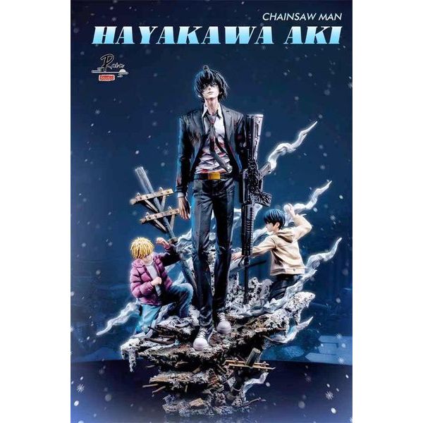 Rain Studio - Hayakawa Aki Chainsaw Man Resin Statue GK Anime Figure ...