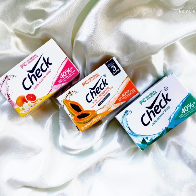 [[Ready Stock]] Personal Collection CHECK ANTIBACTERIAL SOAP WITH ...