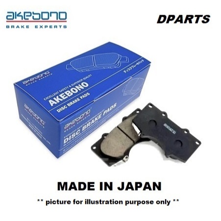 Akebono Front Brake Pad Perodua Axia New D74A 2023 , 04465-BZ154 ( Made ...