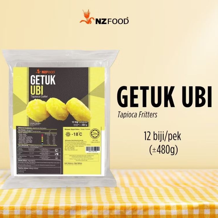 [Halal Frozen] NZ Food Frozen - Getuk Ubi (12biji) | Shopee Malaysia