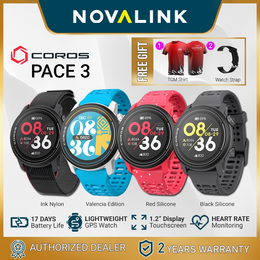 COROS PACE 3 Premium Sport Watch With GPS Smart Watch Compass Fitness ...