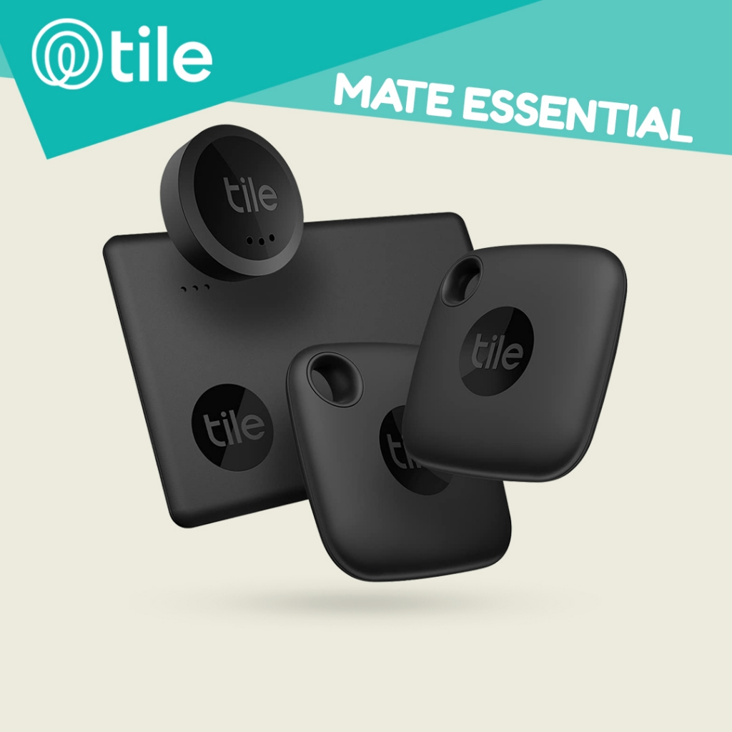 Tile MATE ESSENTIAL | 4- PACK | With 2 MATE / 1 SLIM / 1 STICKER ...