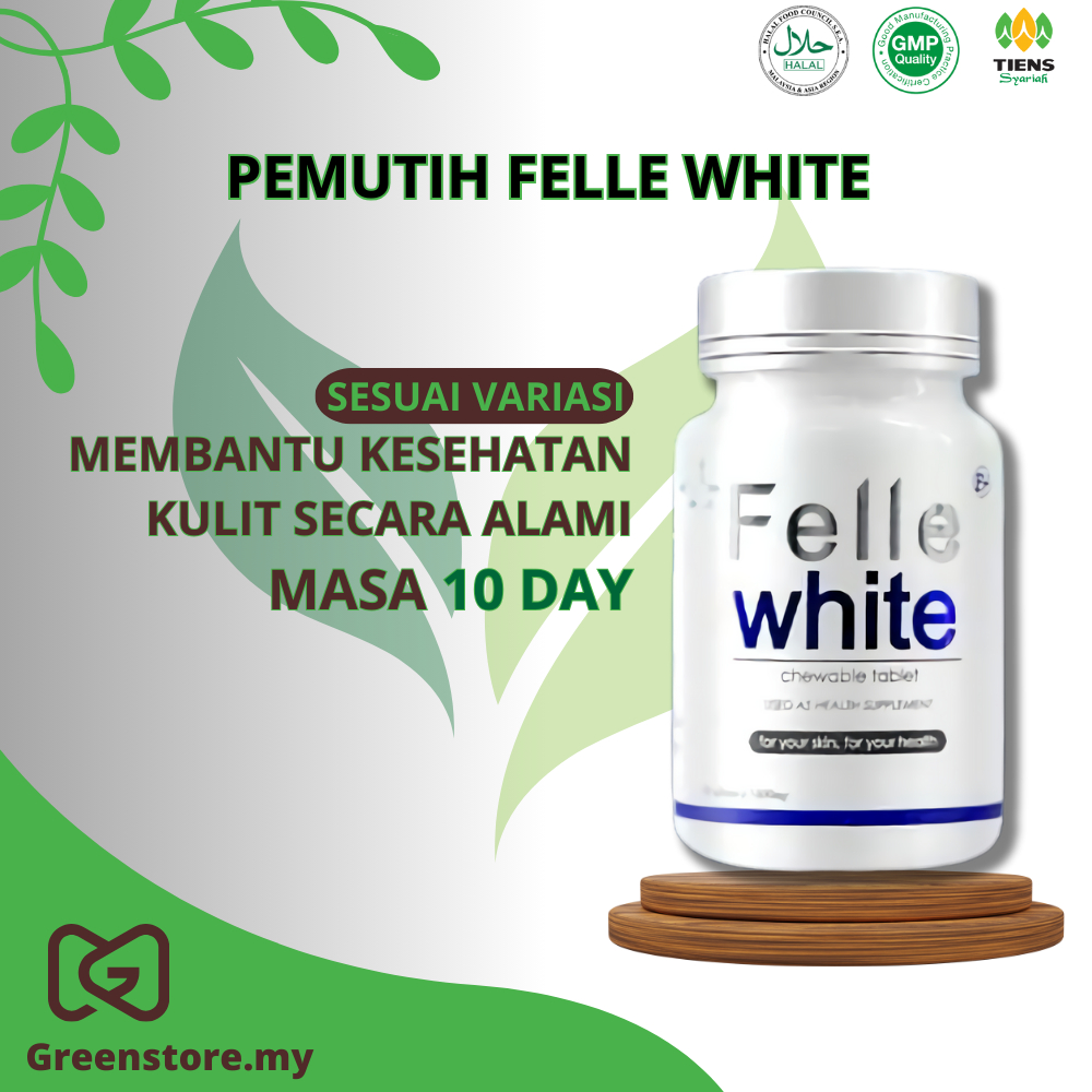 Felle White Original Putihkan Kulit Seluruh Badan 美白 Collagen ...