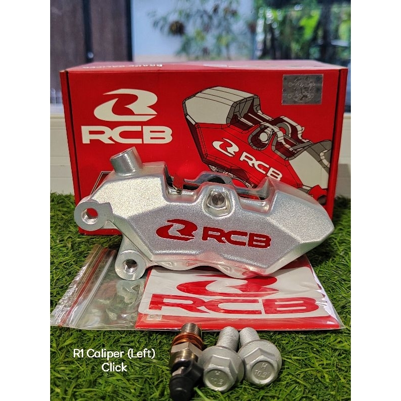 RCB R1 CALIPER ( KIRI / LEFT SIDE )( LH ) 4 POT PISTON 100% ORIGINAL ...