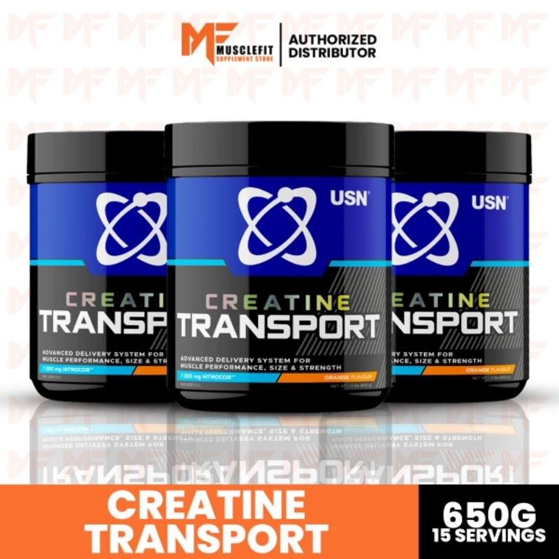 USN Creatine Transport Creatine Monohydrate with Flavor 650 g | Shopee ...