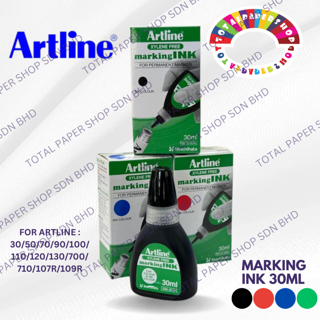 Artline Permanent Marking Ink Refill 30ml | Shopee Malaysia