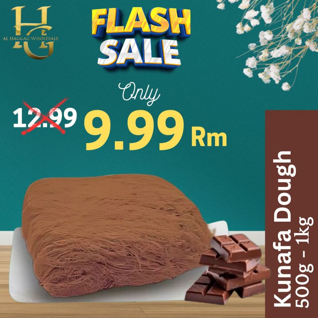 Kunafa Dough Chocolate Original Taste 500g - 1kg Kunafa Dough ...