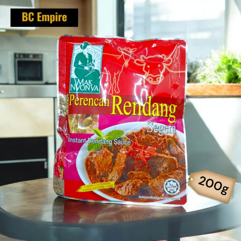 Perencah Rendang Segera Mak Nyonya 200g | Shopee Malaysia