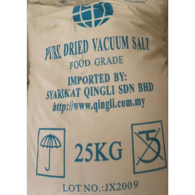 PDV Pure Dried Vacuum Salt-25kg | Shopee Malaysia