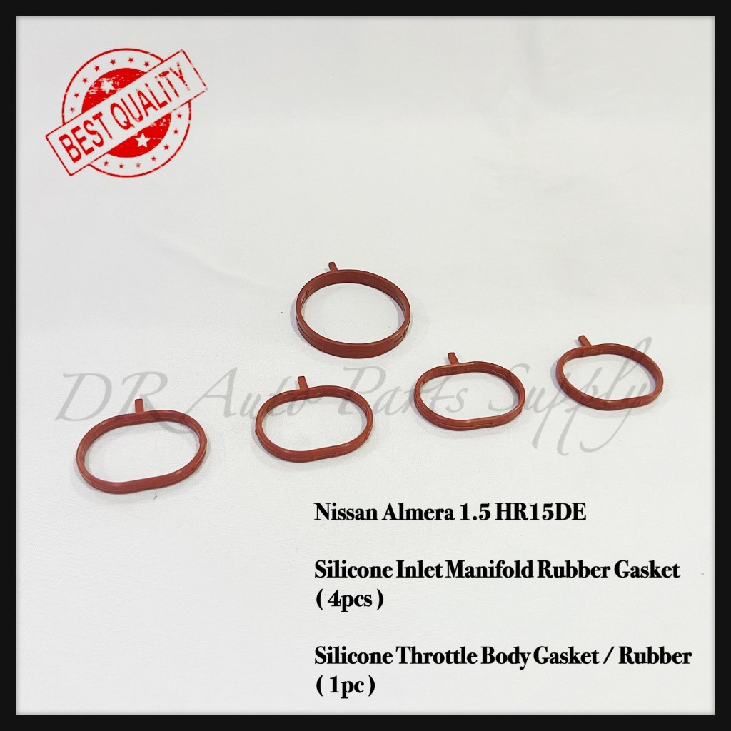 NISSAN ALMERA 1.5 HR15DE ( SILICONE ) INLET INTAKE MANIFOLD GASKET ...
